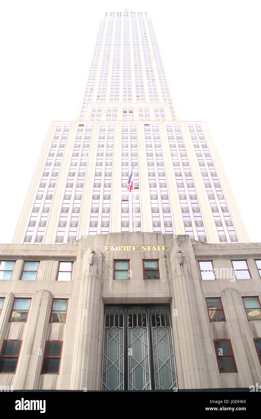 Empire States Building,Times Square, New York, United States Stock ...