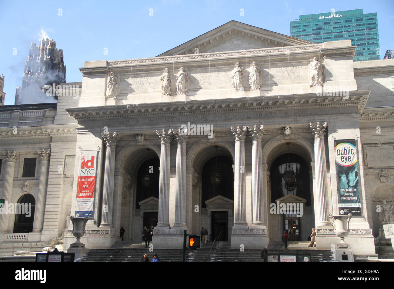 New york public library mid manhattan library hi-res stock photography ...