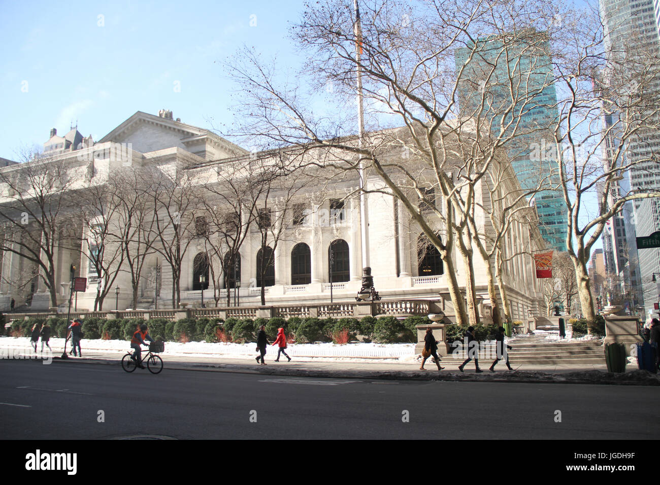 New york public library mid manhattan library hi-res stock photography ...