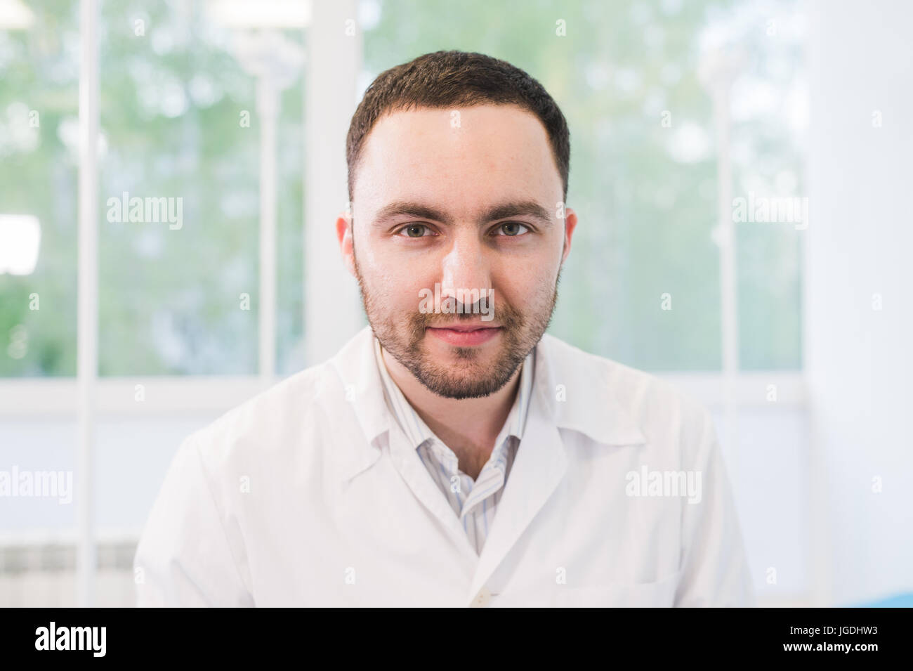Close Up Of A Doctor on hospital ward Background Stock Photo - Alamy