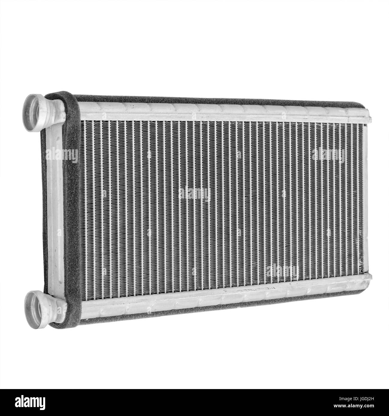 Radiator on a white background Stock Photo - Alamy