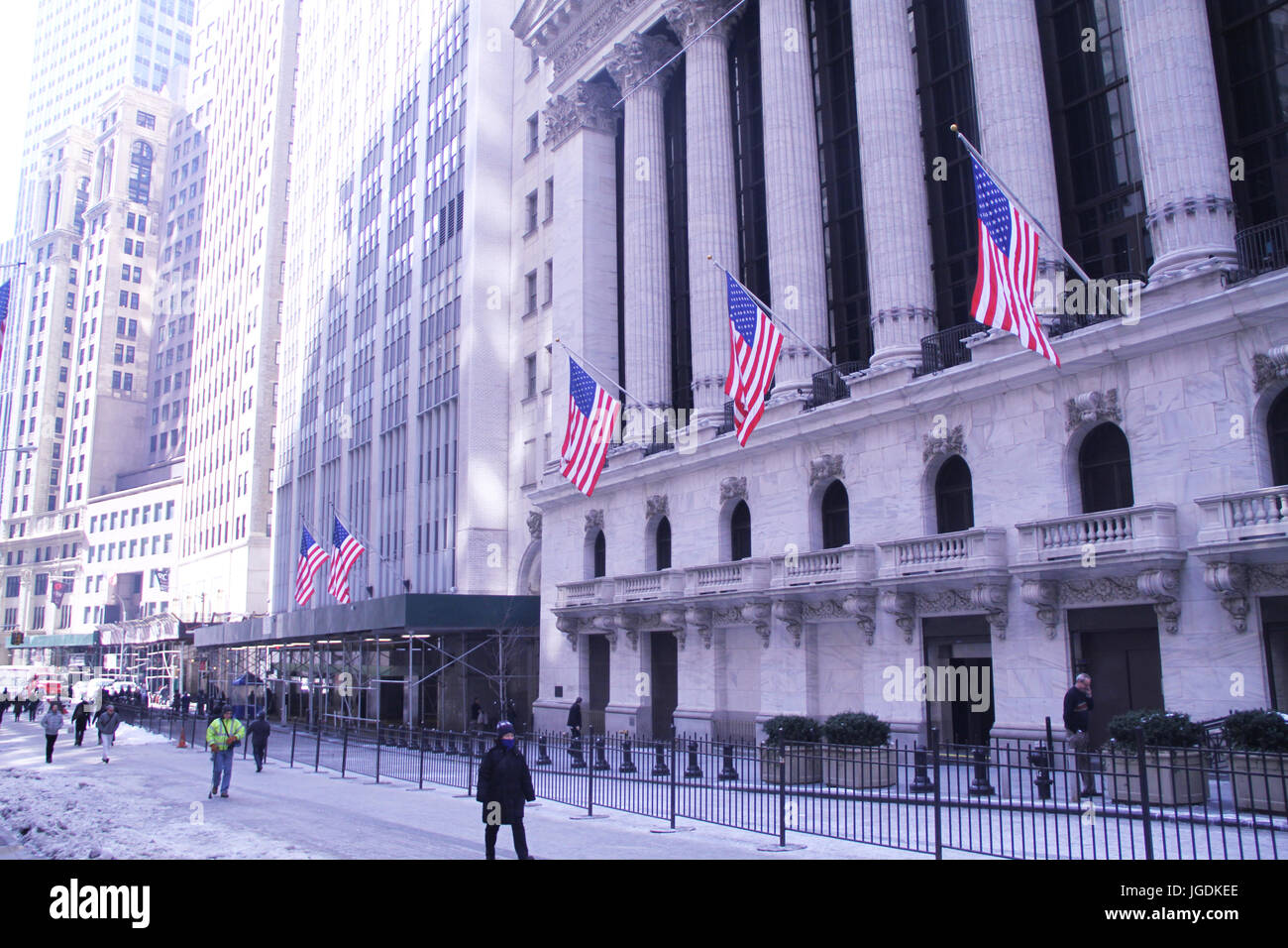 New York Stock Exchange, Manhattan, New York City, United States Stock ...