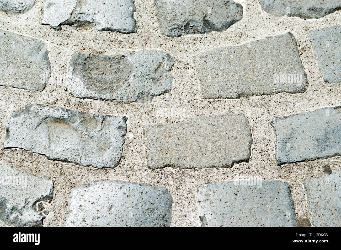 Cobblestone street background Stock Photo - Alamy