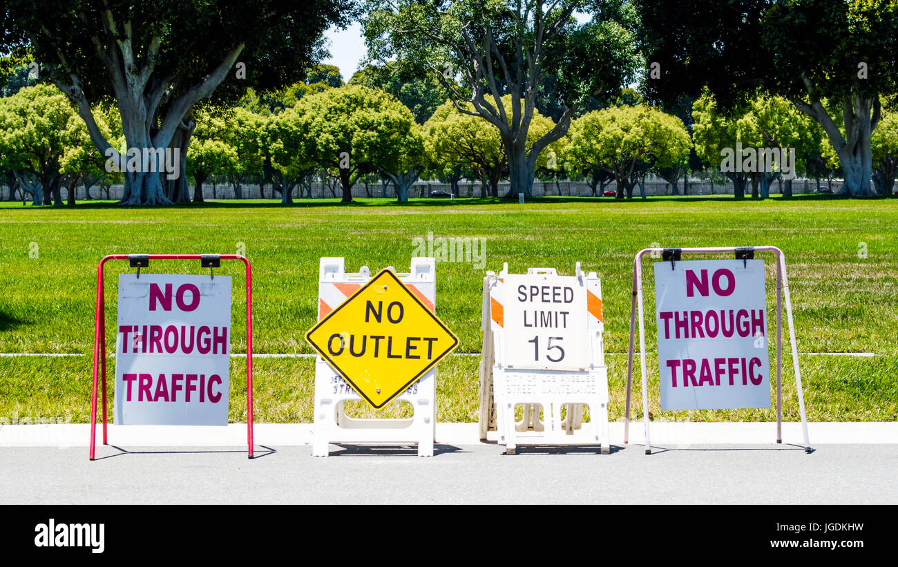 Deviation traffic signs hi-res stock photography and images - Alamy