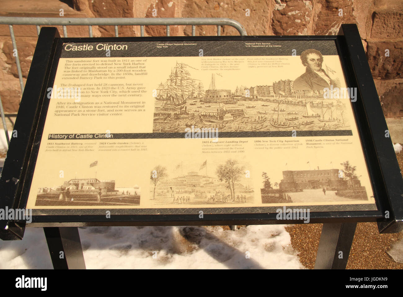 Castle Clinton National Monument, Manhattan, New York City, United ...