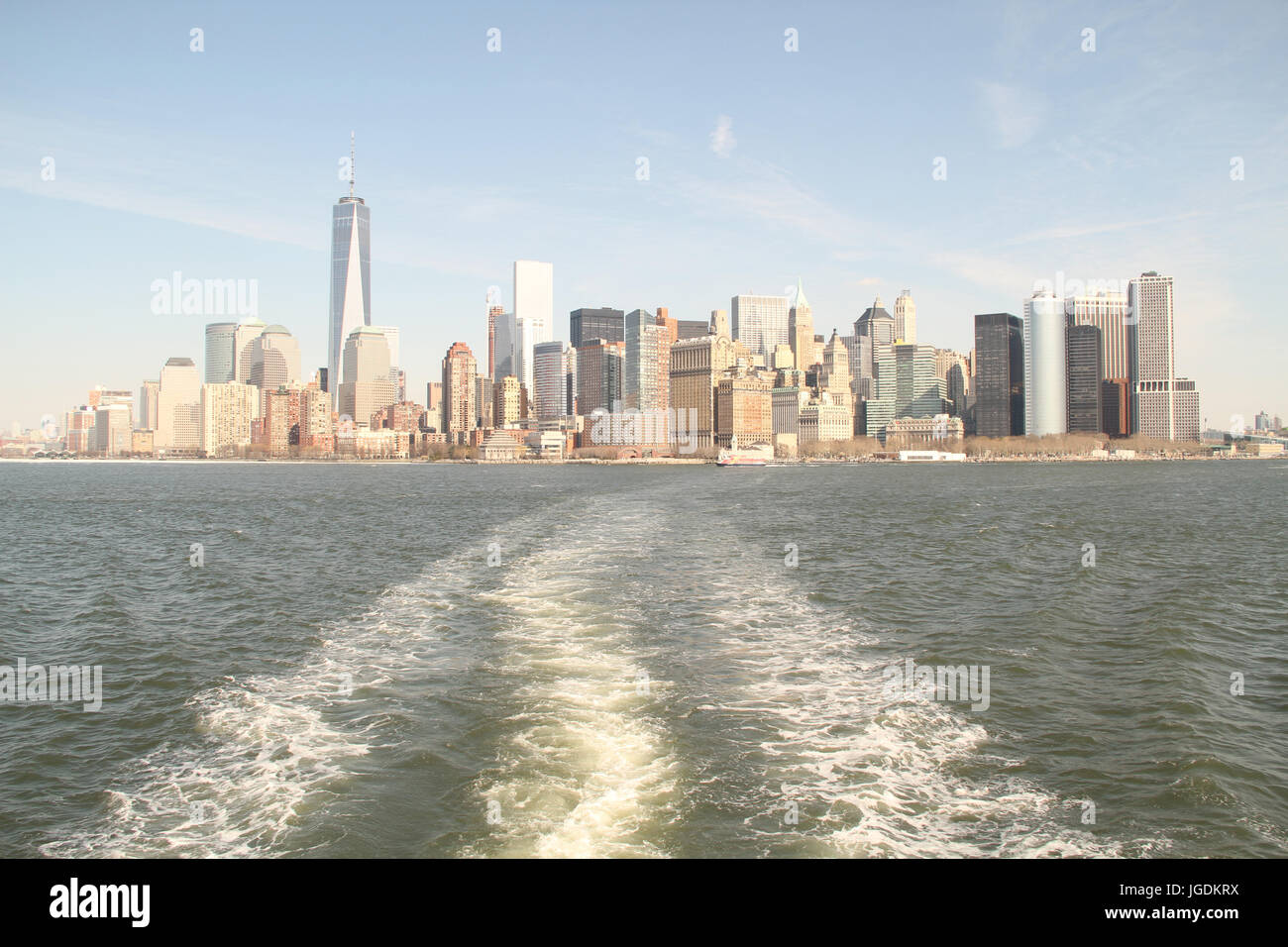 Hudson River, Manhattan, New York City, United States Stock Photo - Alamy