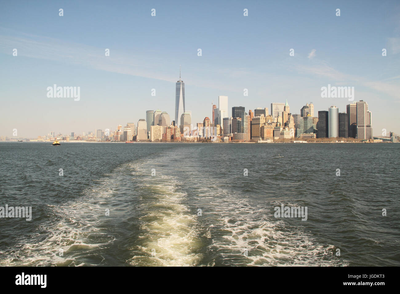 Hudson River, Manhattan, New York City, United States Stock Photo - Alamy