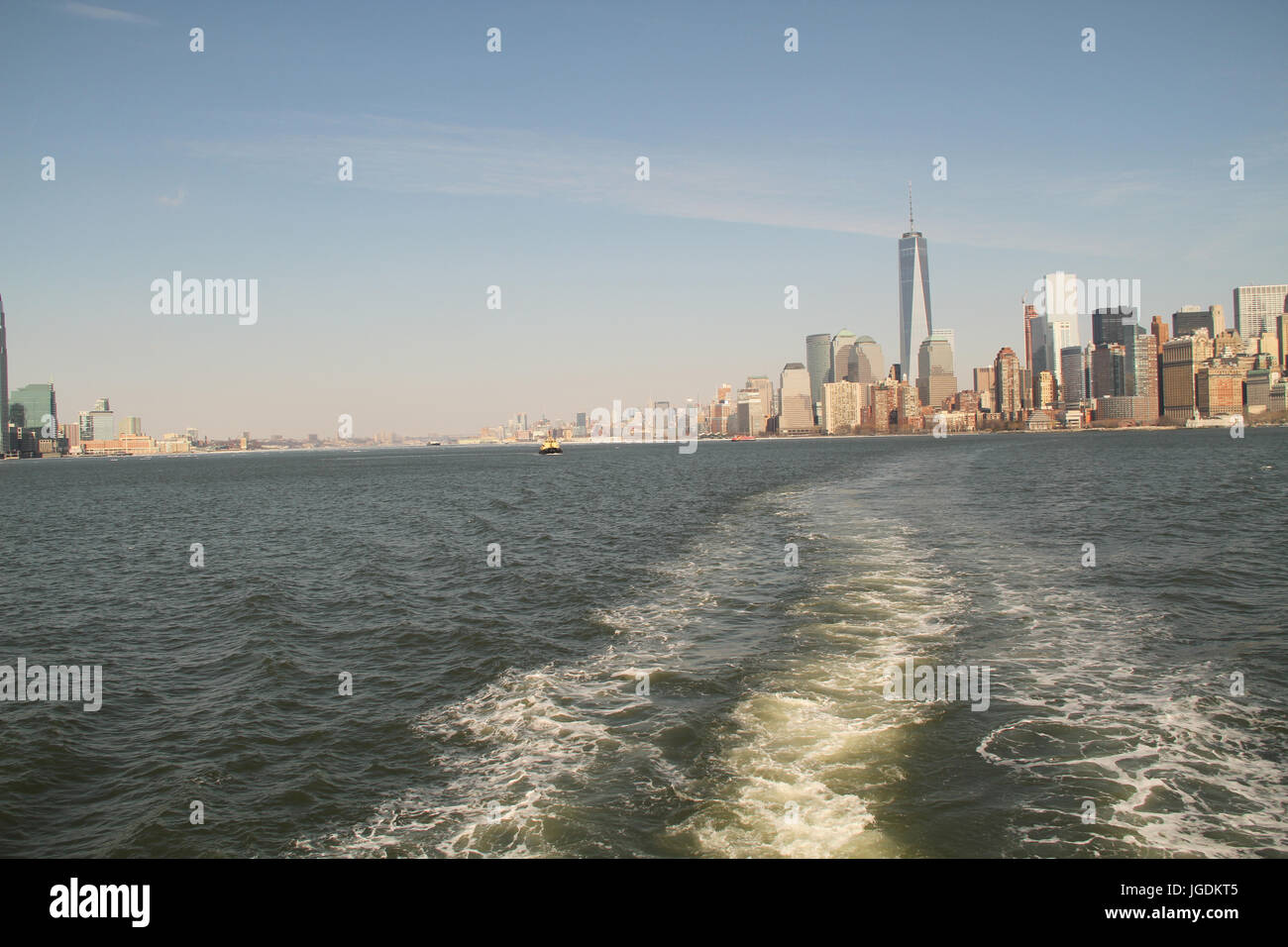Hudson River, Manhattan, New York City, United States Stock Photo - Alamy