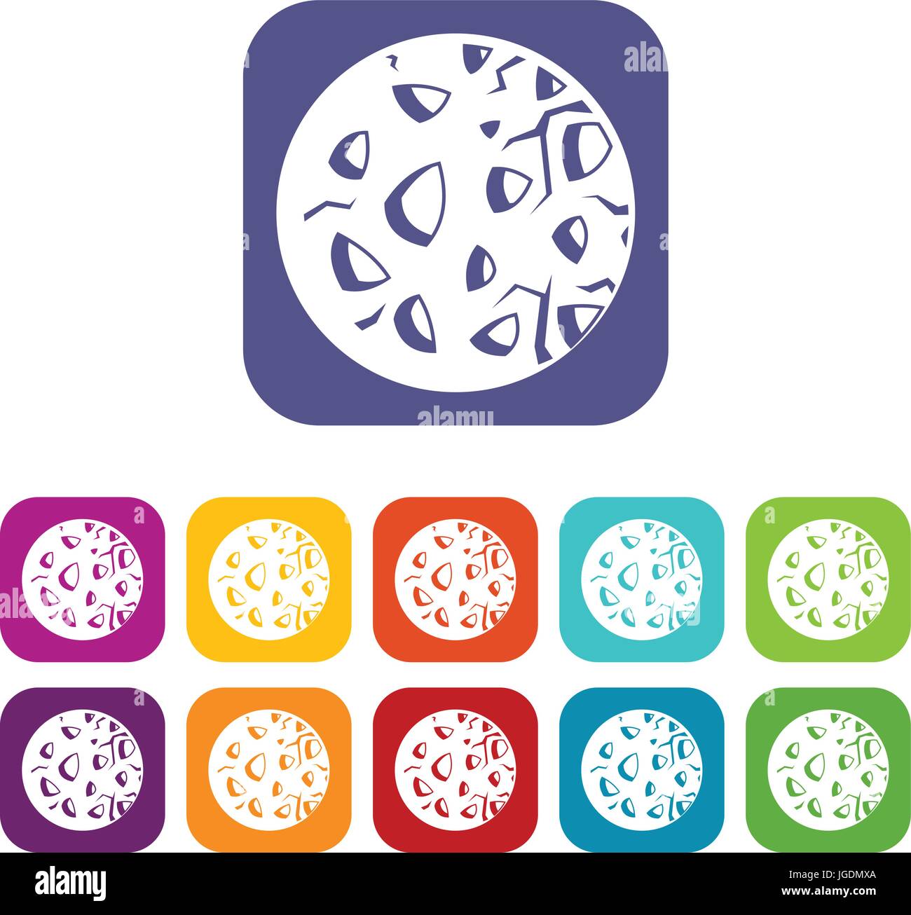 Rocky flat surface Stock Vector Images - Alamy