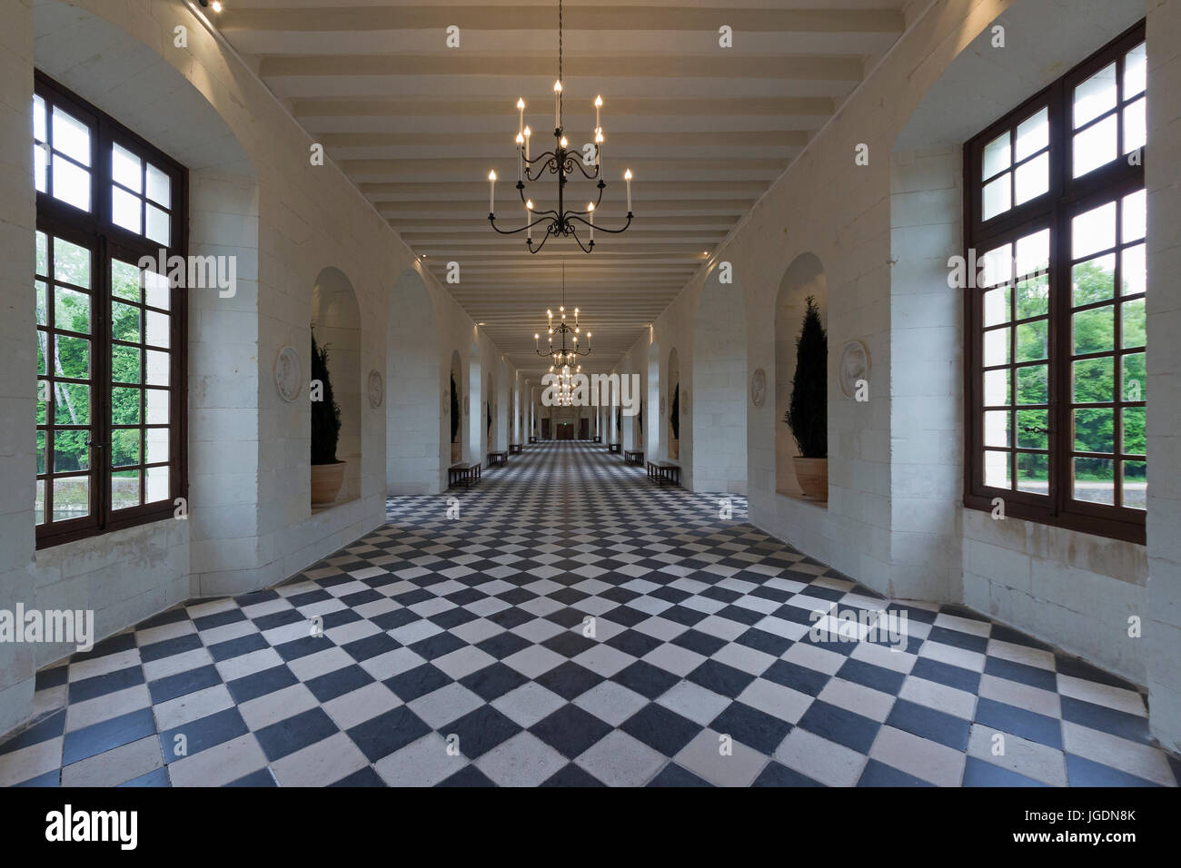 Chenonceau interior hi-res stock photography and images - Alamy