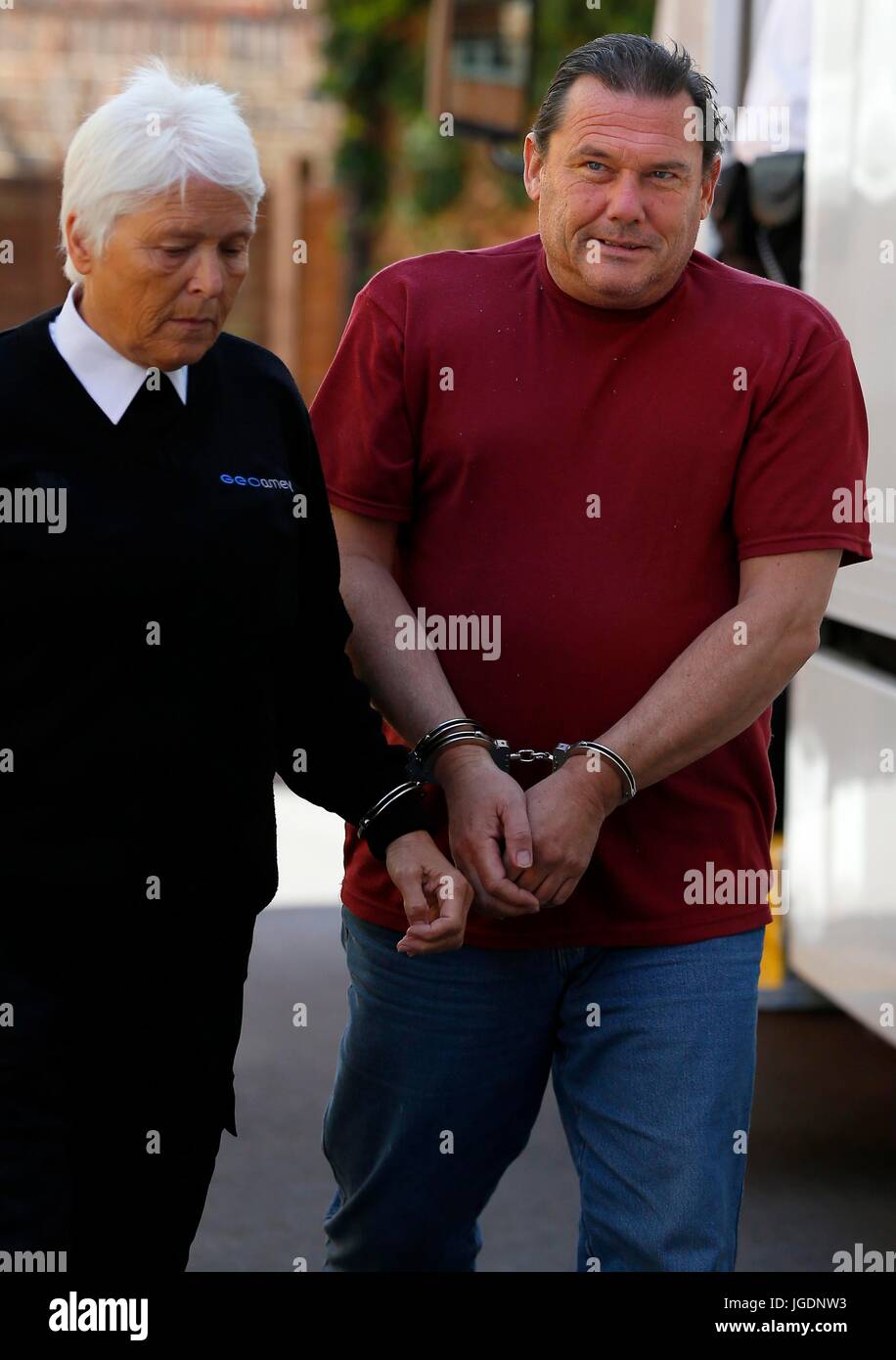 Robert Trigg arrives at Lewes Crown Court in Lewes charged with the ...