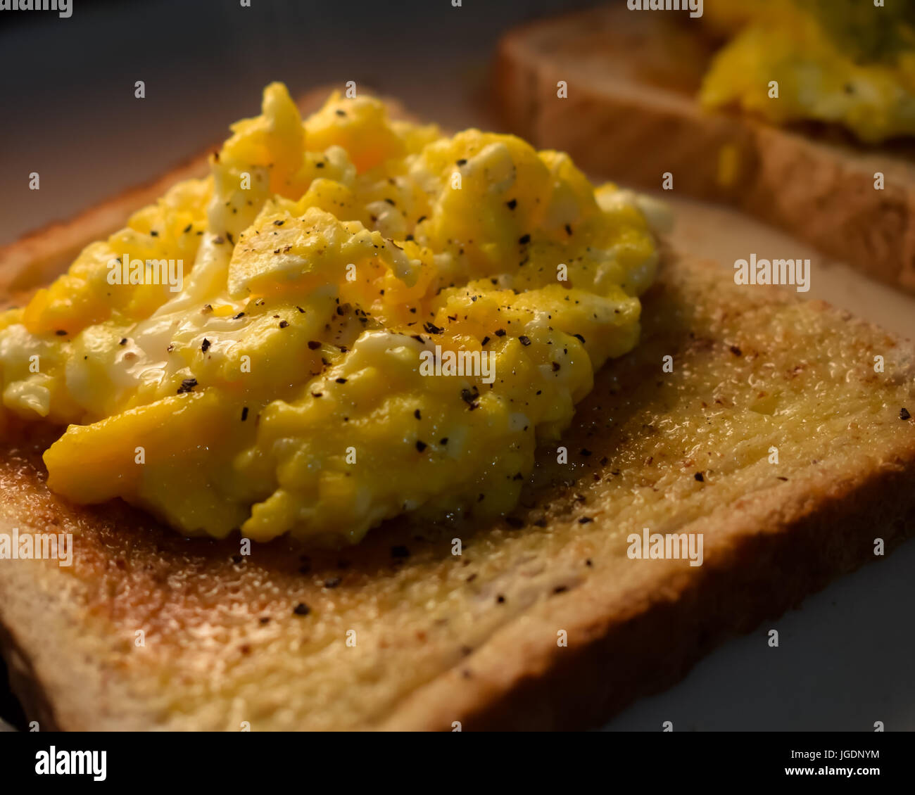 Two slices toast cooked hi-res stock photography and images - Alamy