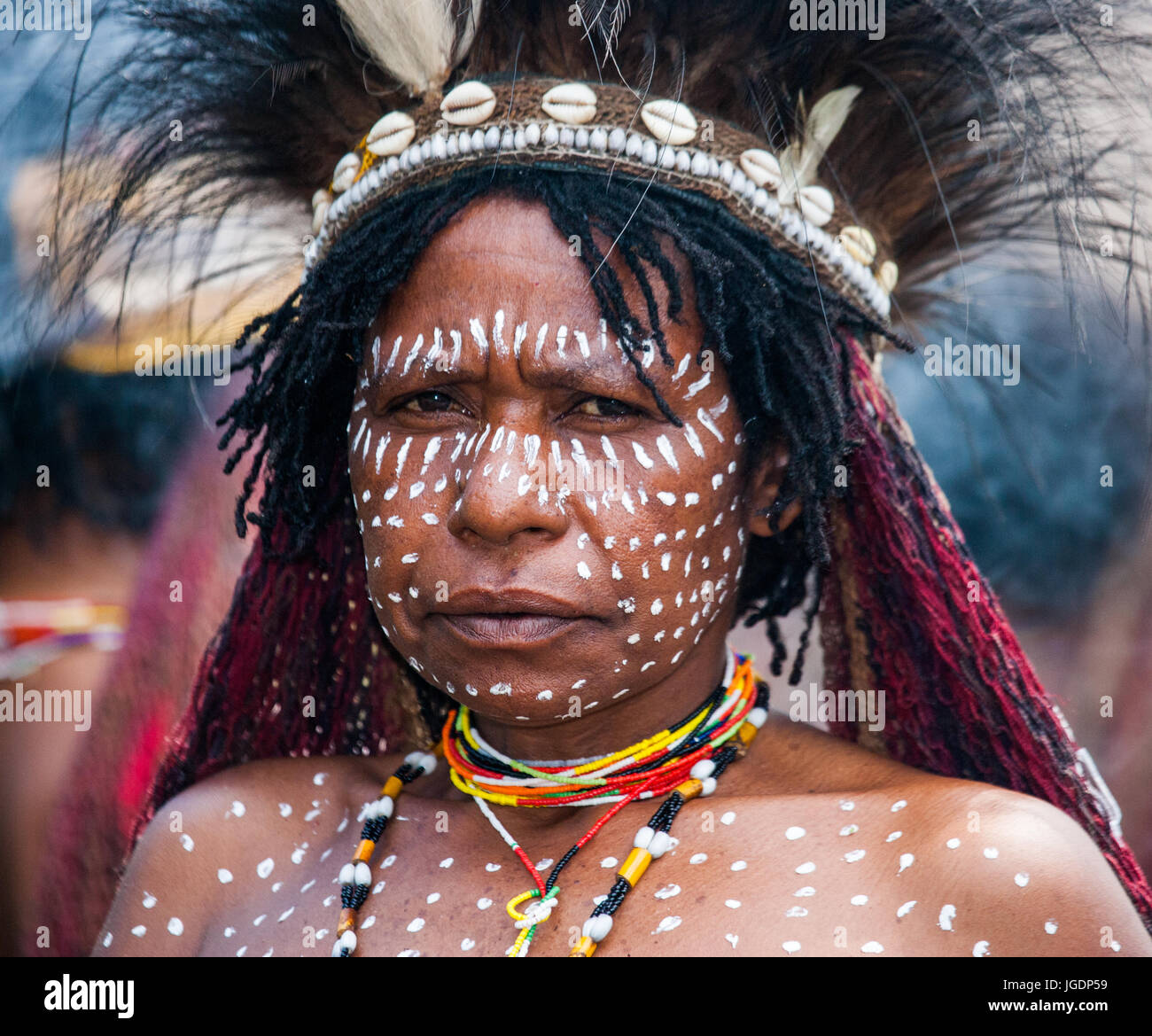 Dani tribe woman in village hi-res stock photography and images - Alamy