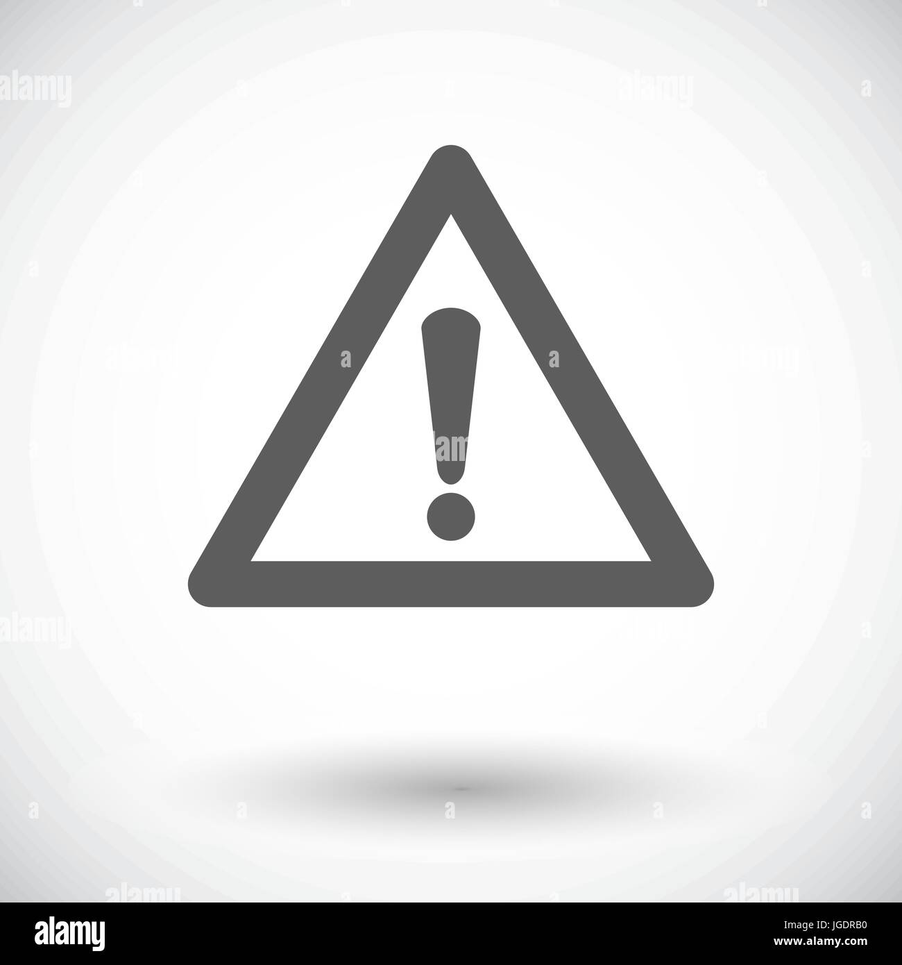 Exclamation with car Stock Vector Images - Alamy