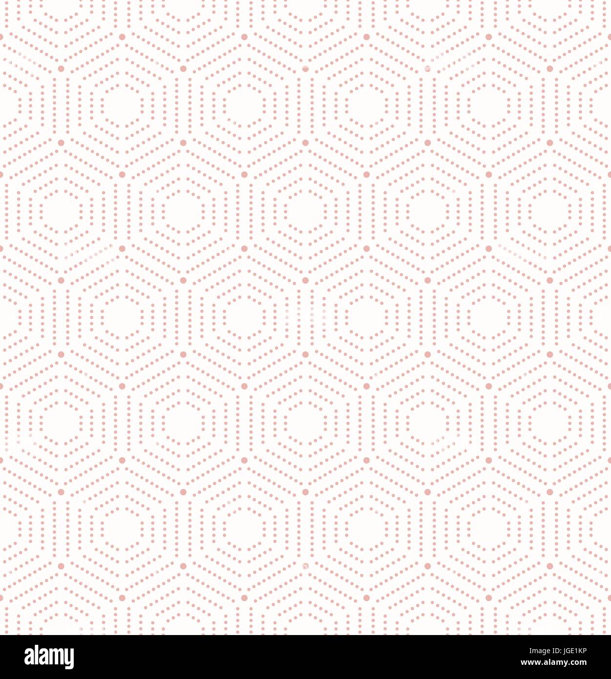 Dotted hexagonal grid Stock Vector Images - Alamy