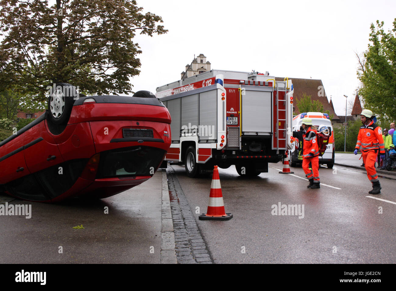 Fire brigade, rescue, fire prevention, accident, recovery, save ...