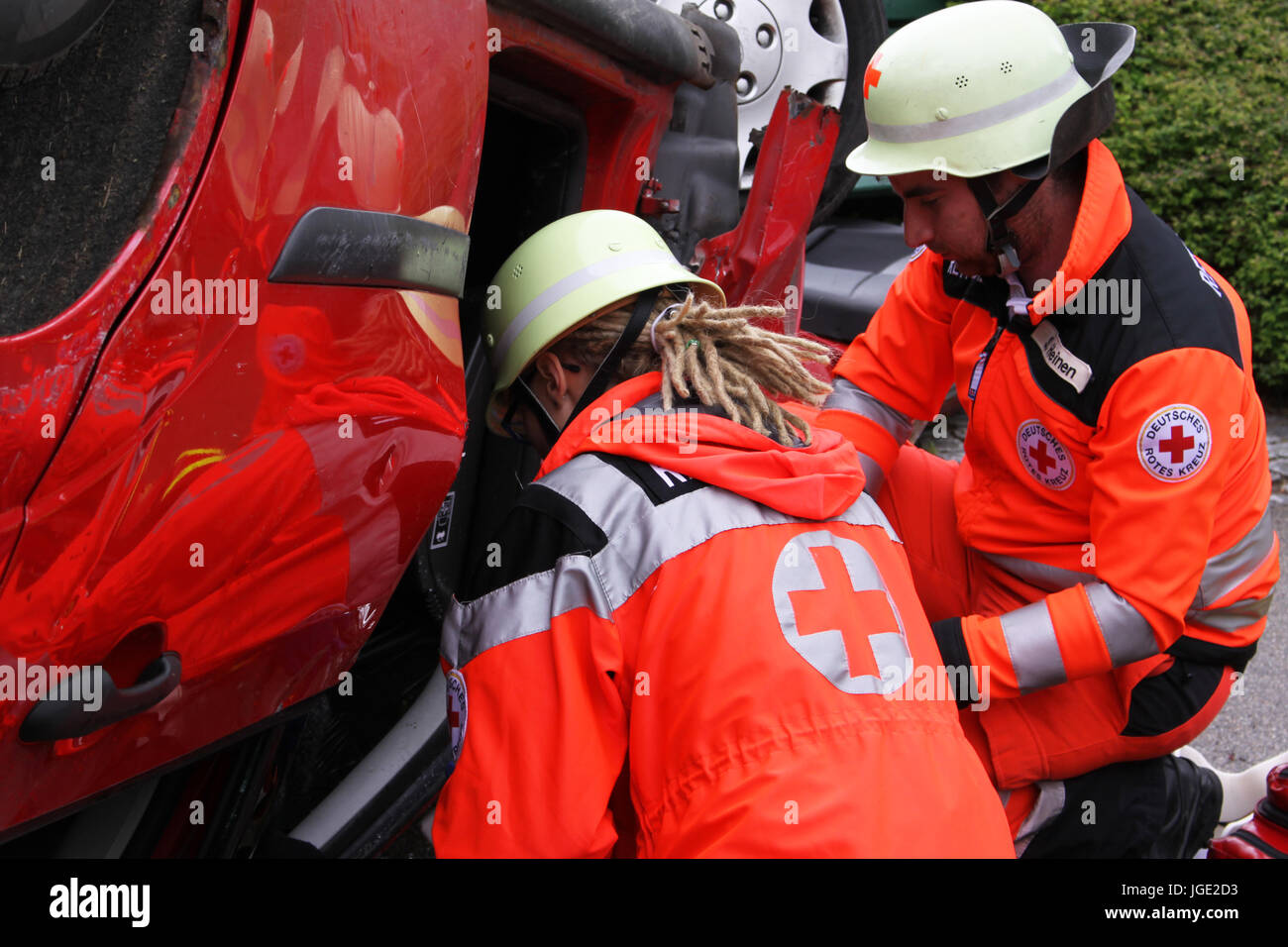 Fire brigade, rescue, fire prevention, accident, recovery, save ...