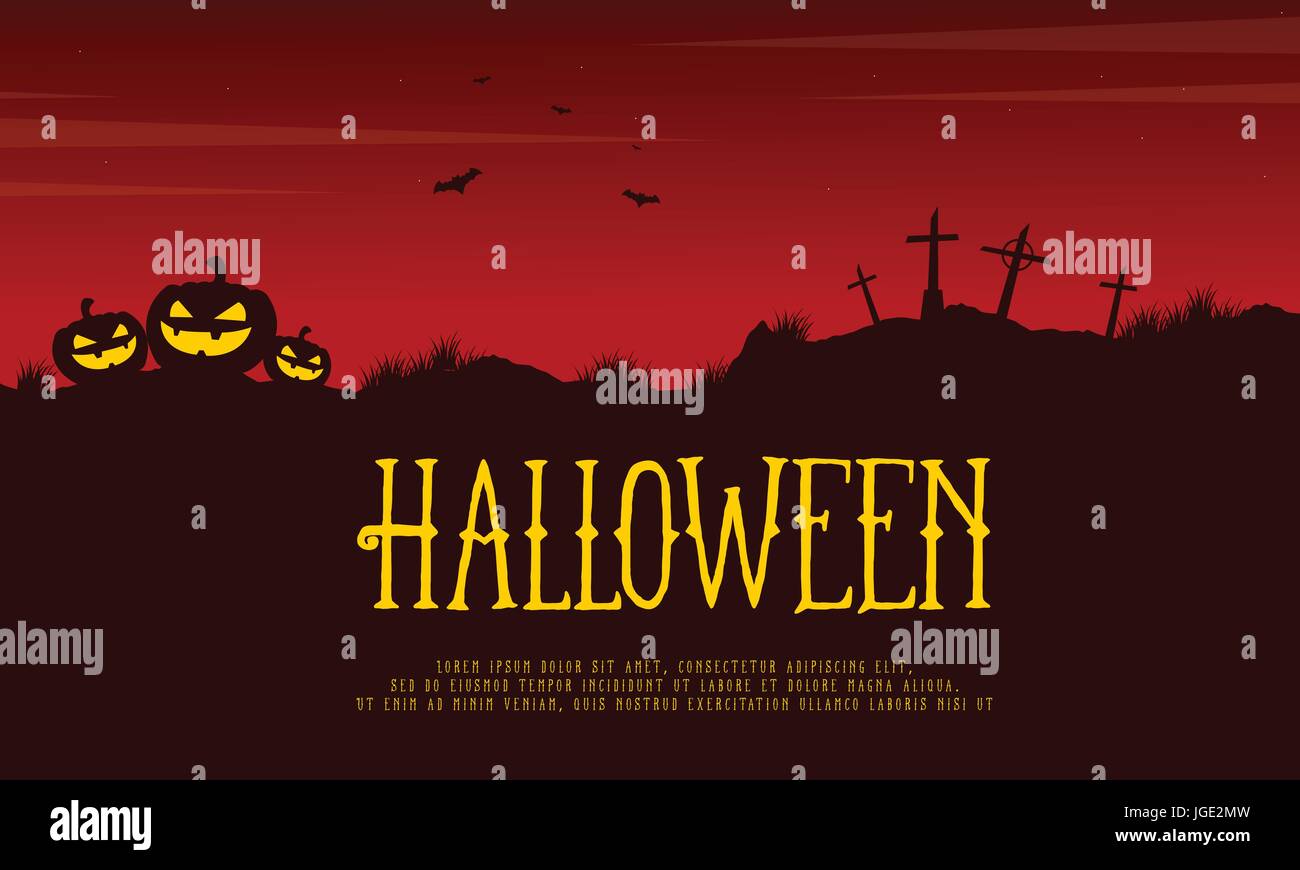 Halloween card style background collection Stock Vector Image & Art - Alamy