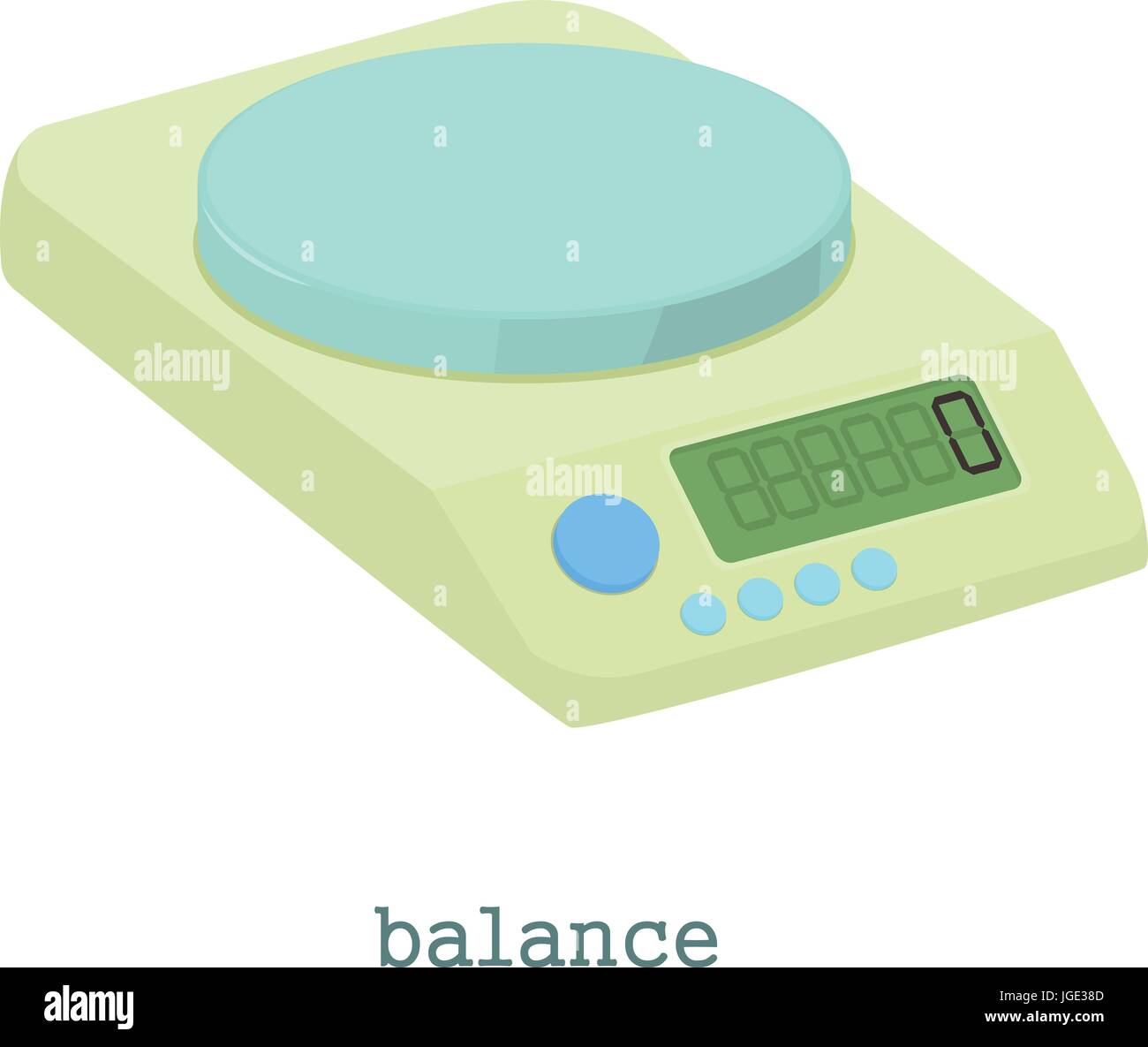 Electric scales icon, cartoon style Stock Vector Image & Art - Alamy