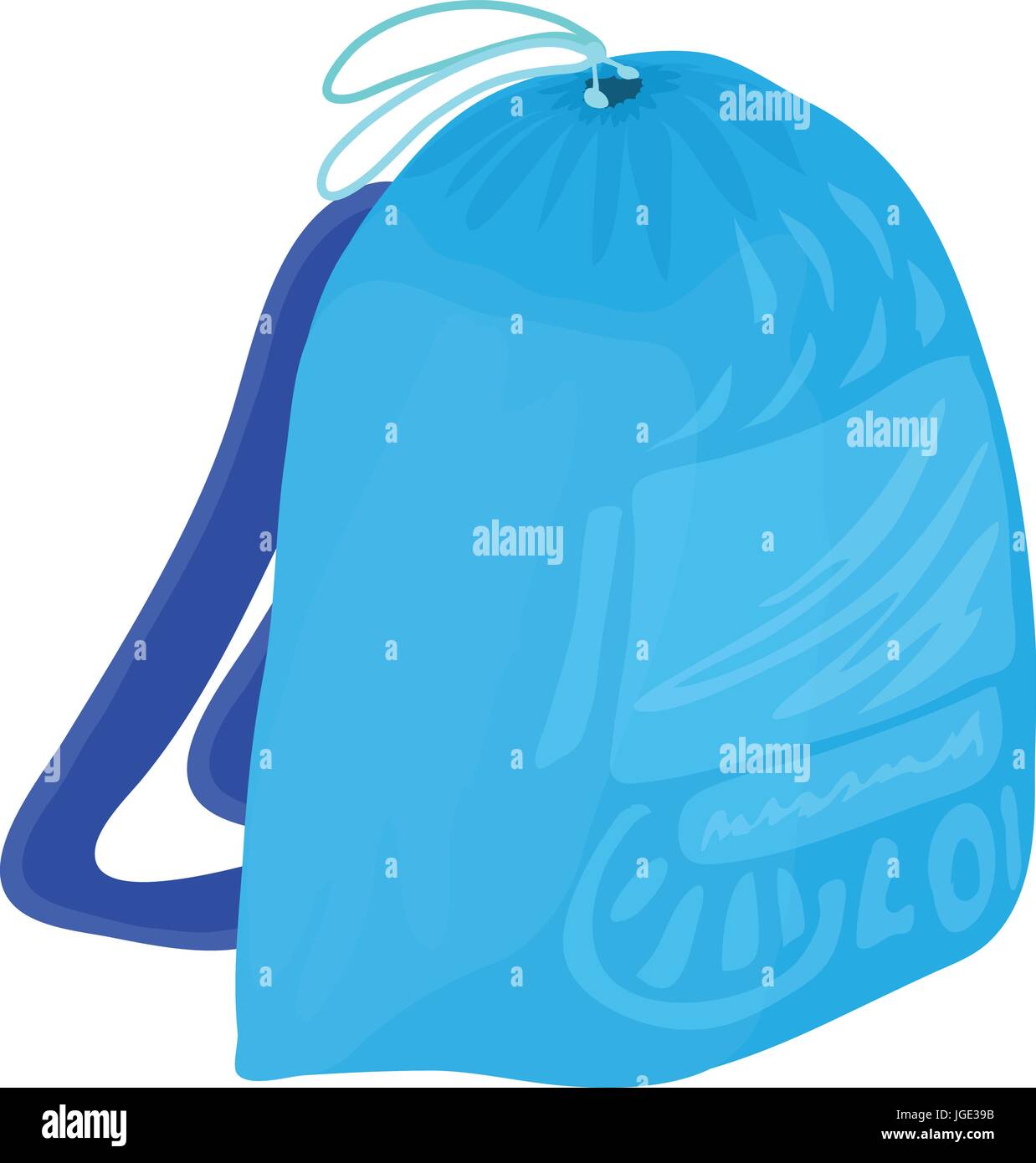 String backpack illustration hi-res stock photography and images - Alamy