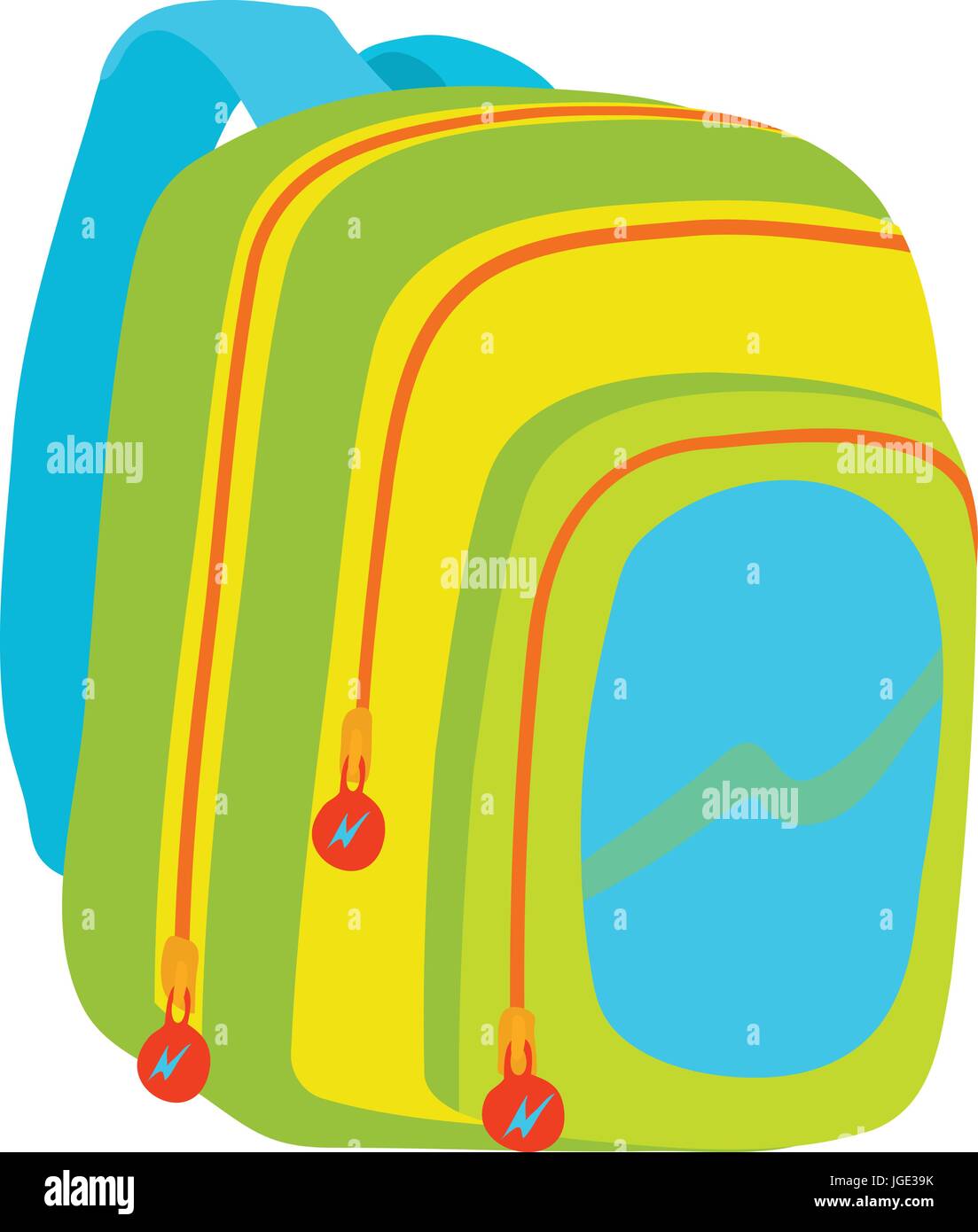 Kids school bag icon, cartoon style Stock Vector Image & Art - Alamy