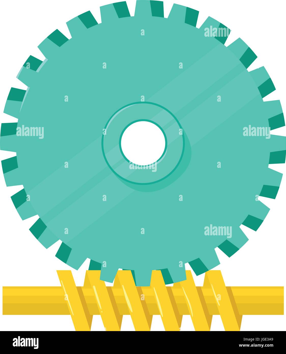 Helical Gear icon, cartoon style Stock Vector Image & Art - Alamy