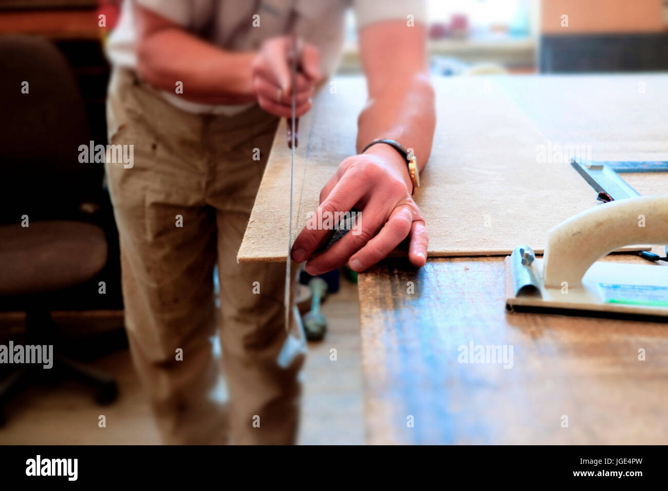 Panel saw hi-res stock photography and images - Alamy