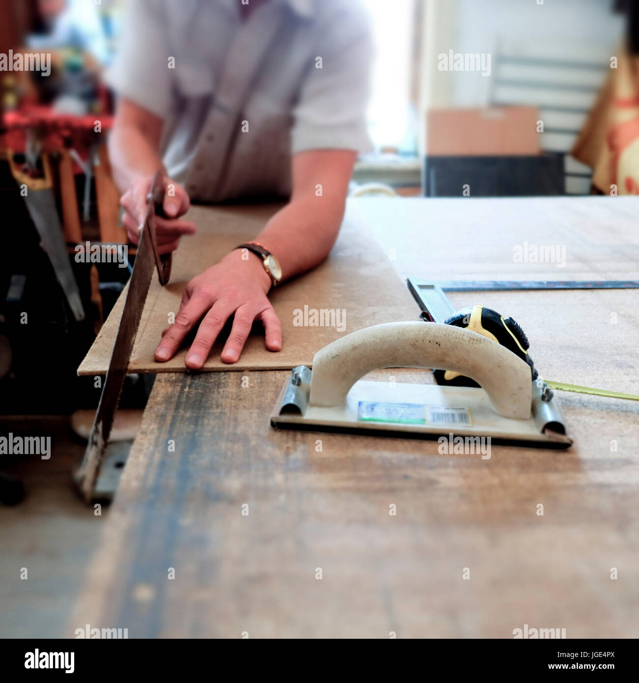 Panel saw hi-res stock photography and images - Alamy