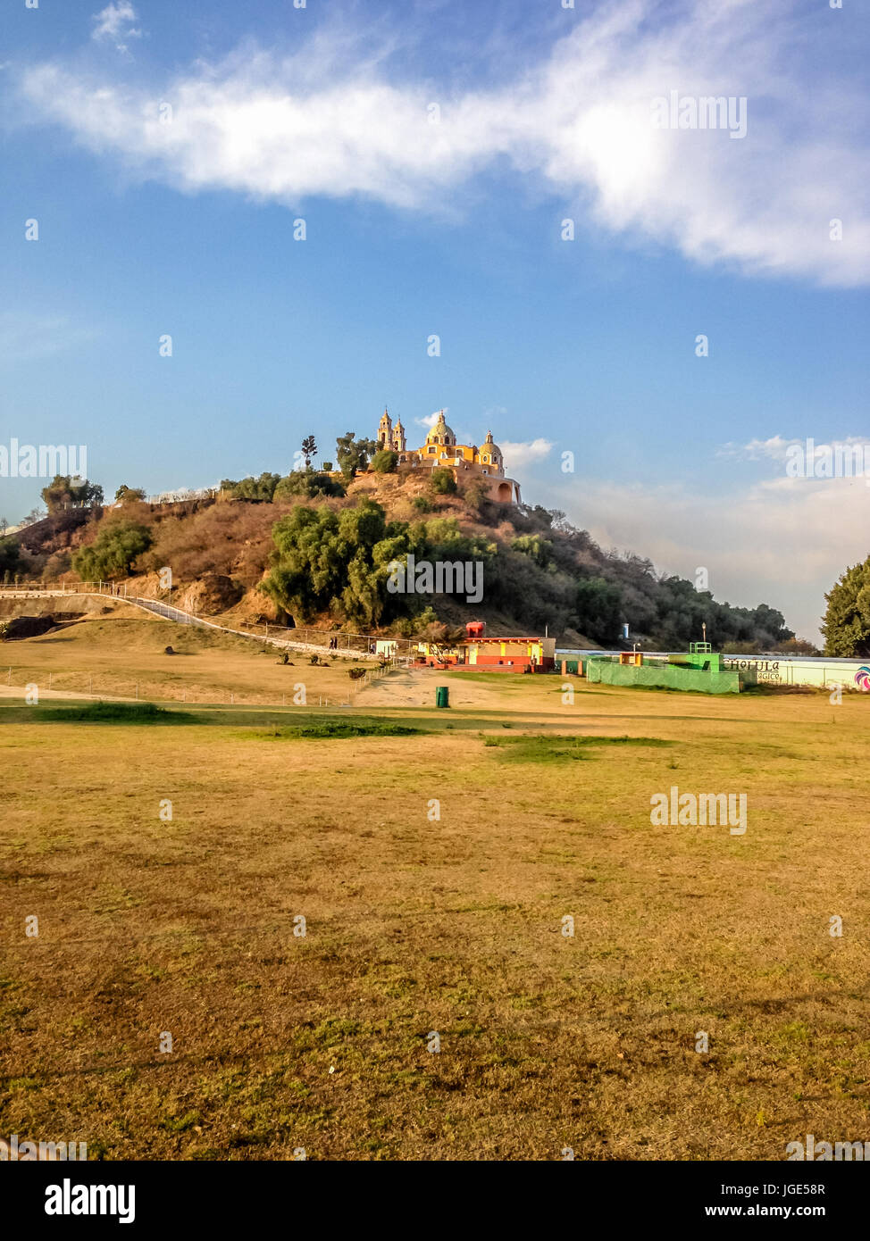 Great pyramid of cholula hi-res stock photography and images - Alamy