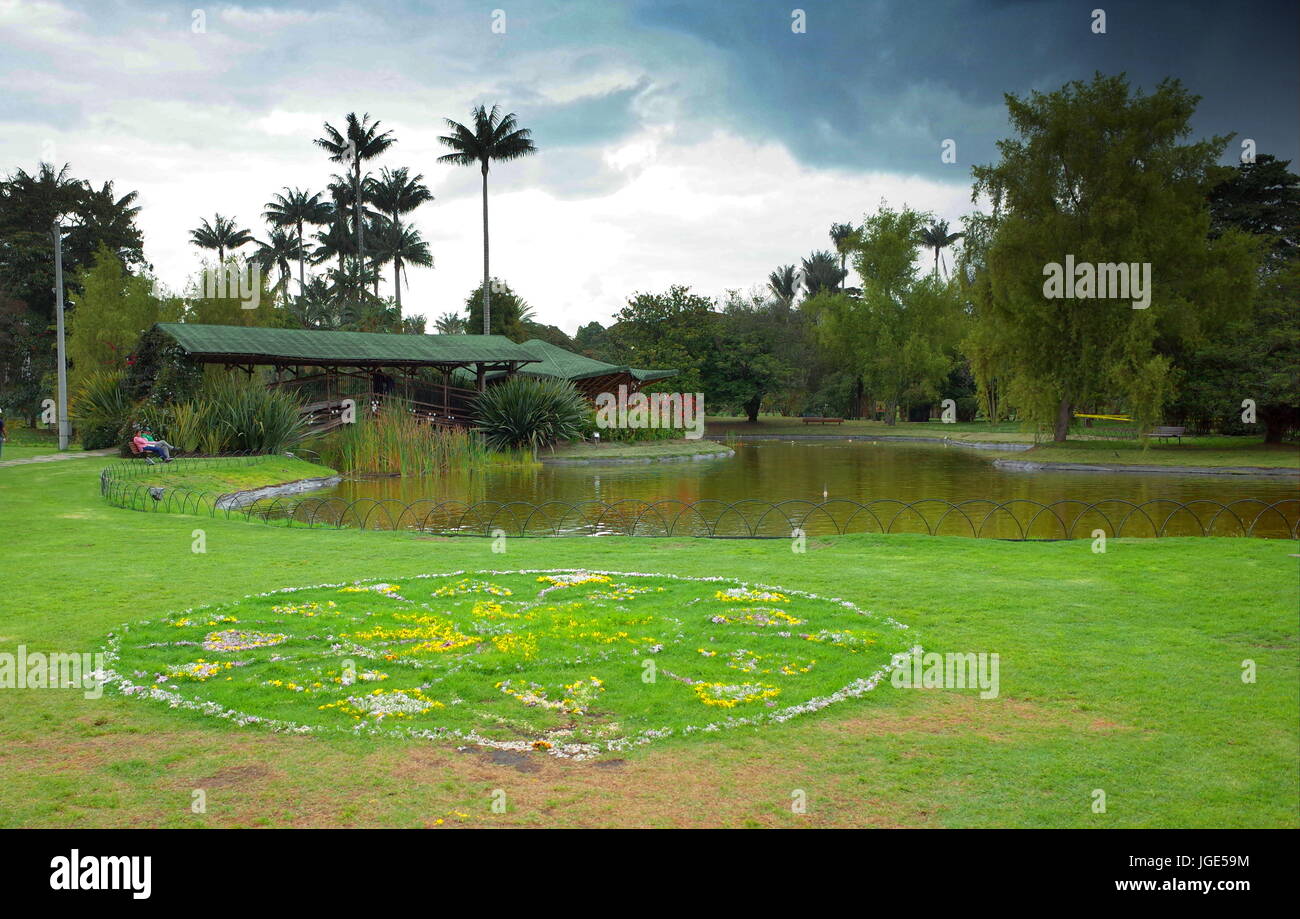 Botanical Gardens, Bogota, Colombia Stock Photo - Alamy
