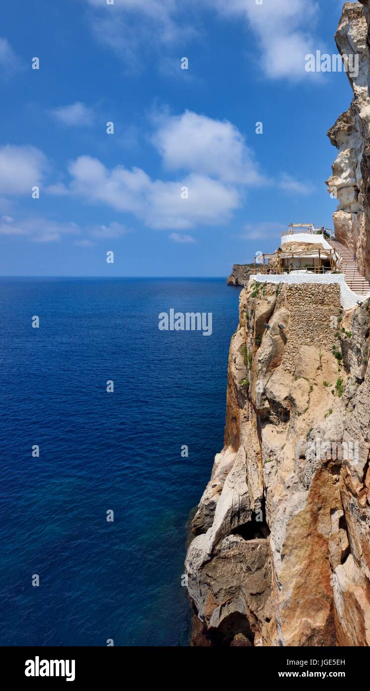 Cova d'en Xoroi Menorca Balearic islands Spain Stock Photo - Alamy