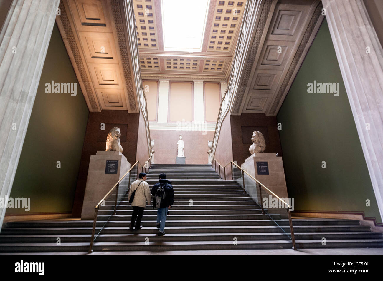 British museum stairs hi-res stock photography and images - Alamy
