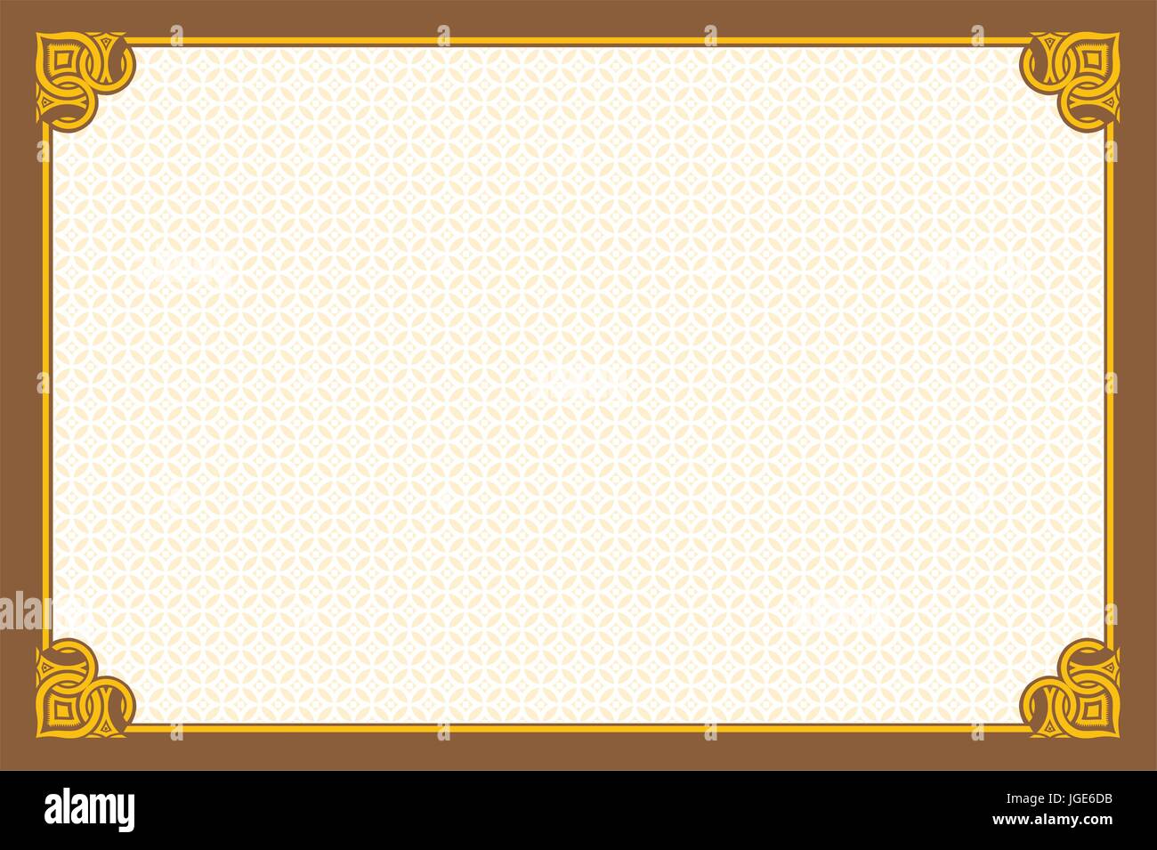 Blank Certificate Of Appreciation Background Design