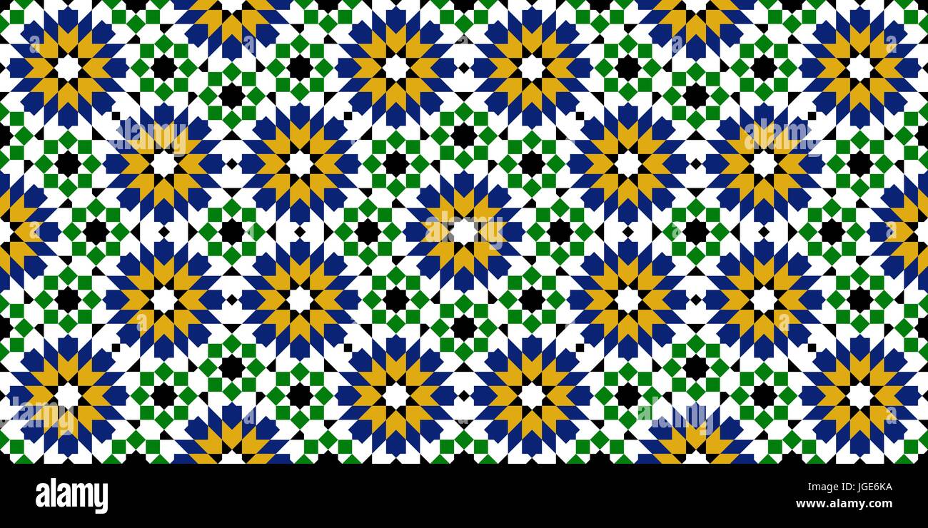 moroccan zellige seamless Stock Vector Image & Art - Alamy