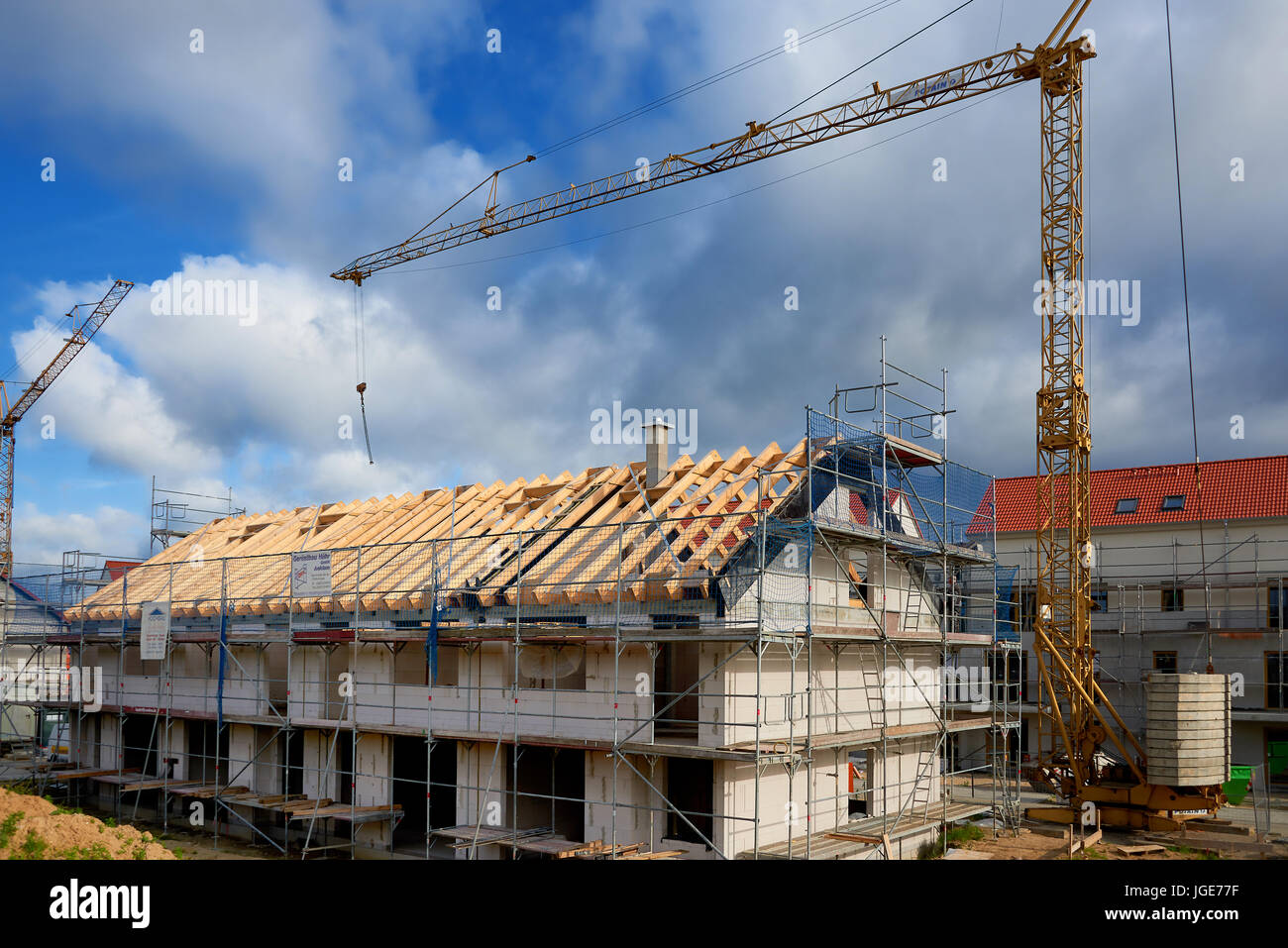 invest in house building Stock Photo - Alamy
