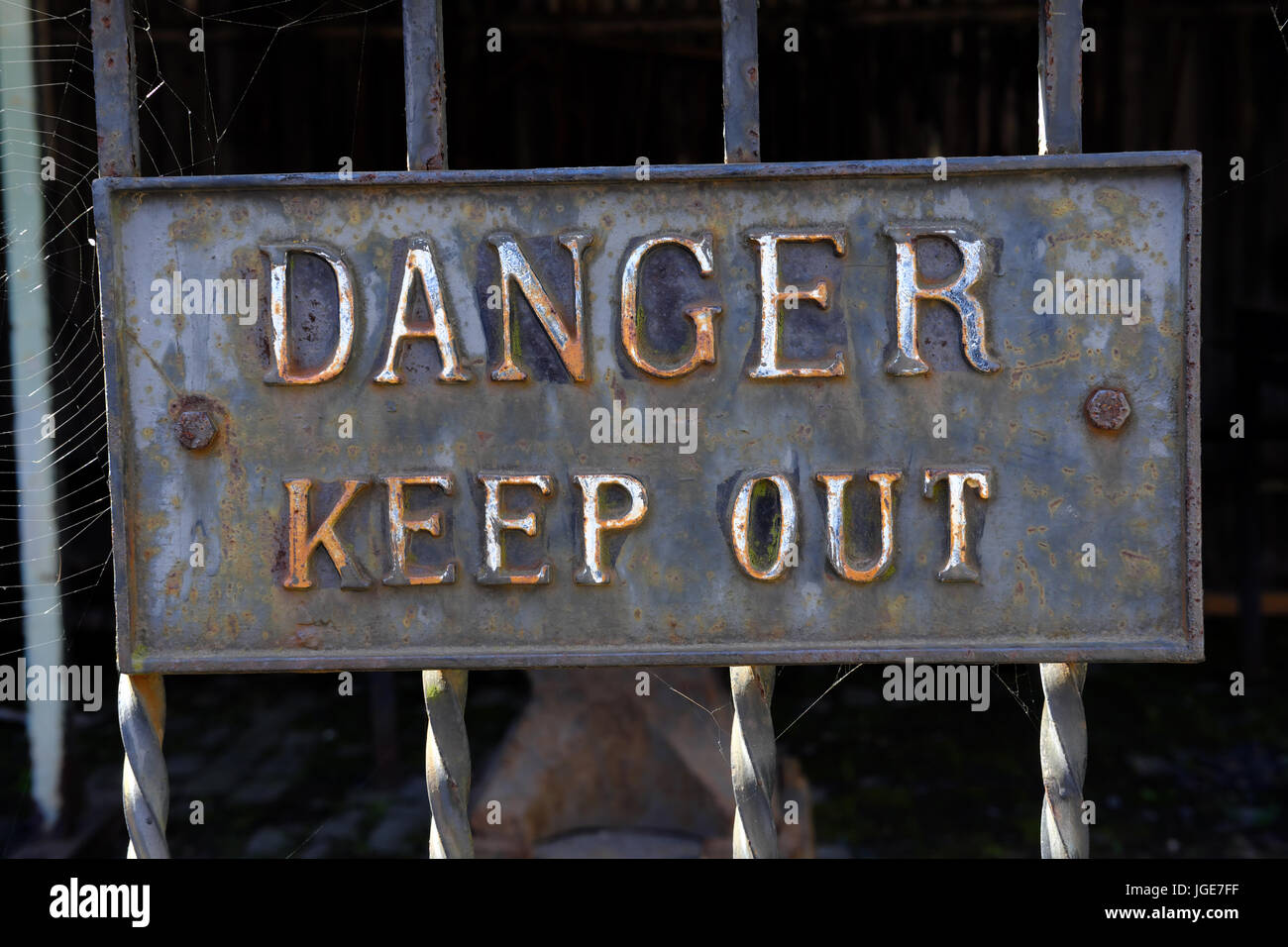 Attention rusty hi-res stock photography and images - Alamy