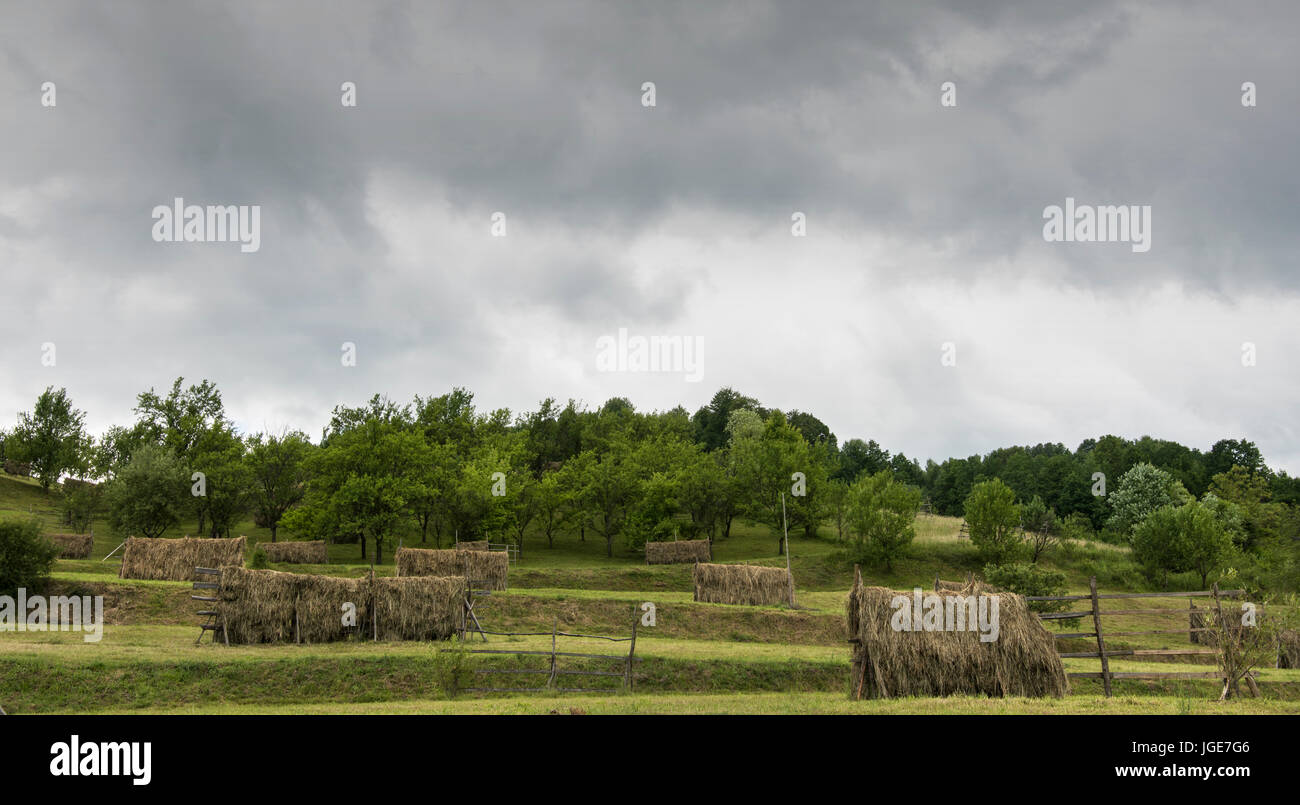 Traditional hay stack hi-res stock photography and images - Alamy
