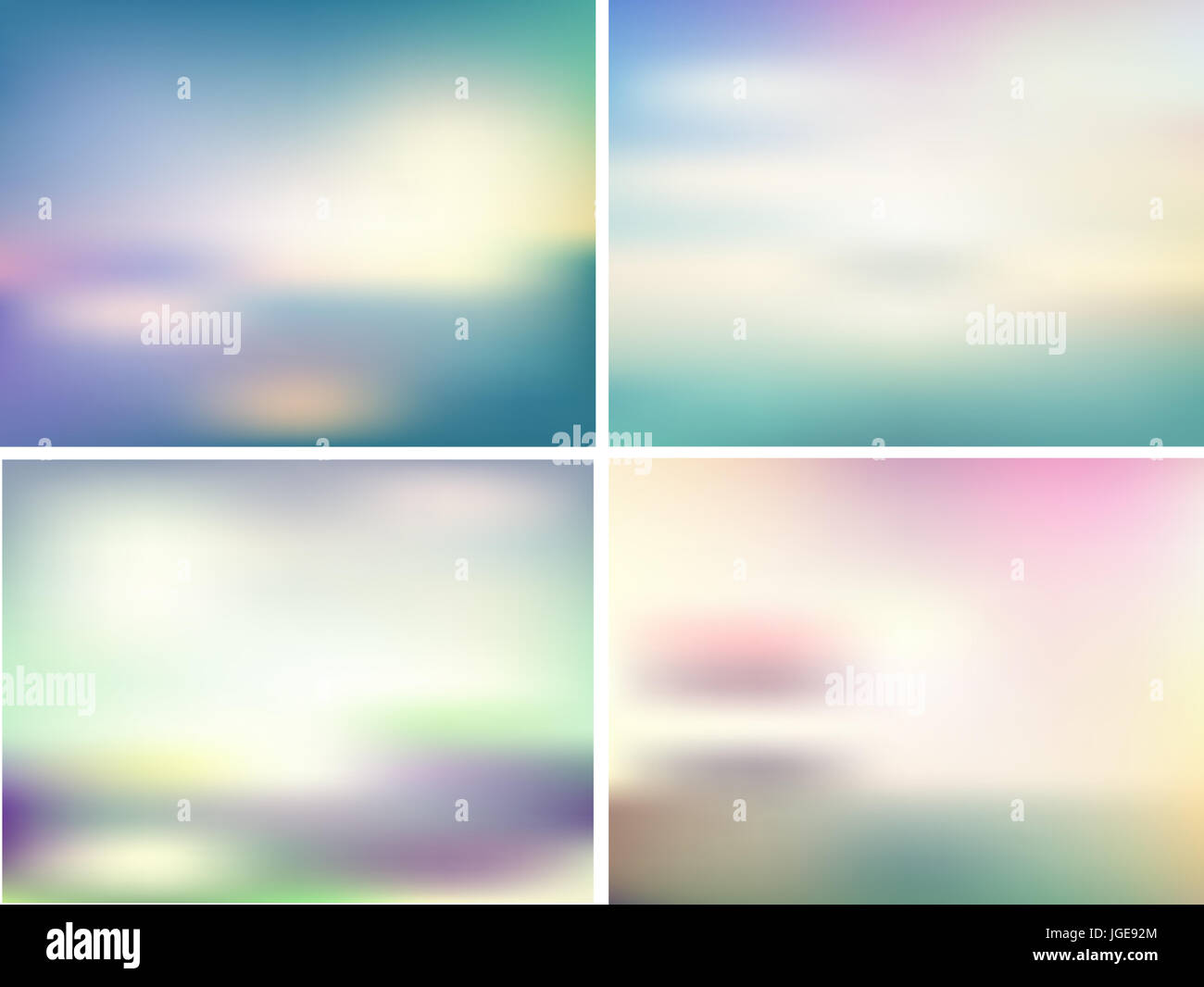 Collection of retro coloured overlay backgrounds Stock Photo - Alamy