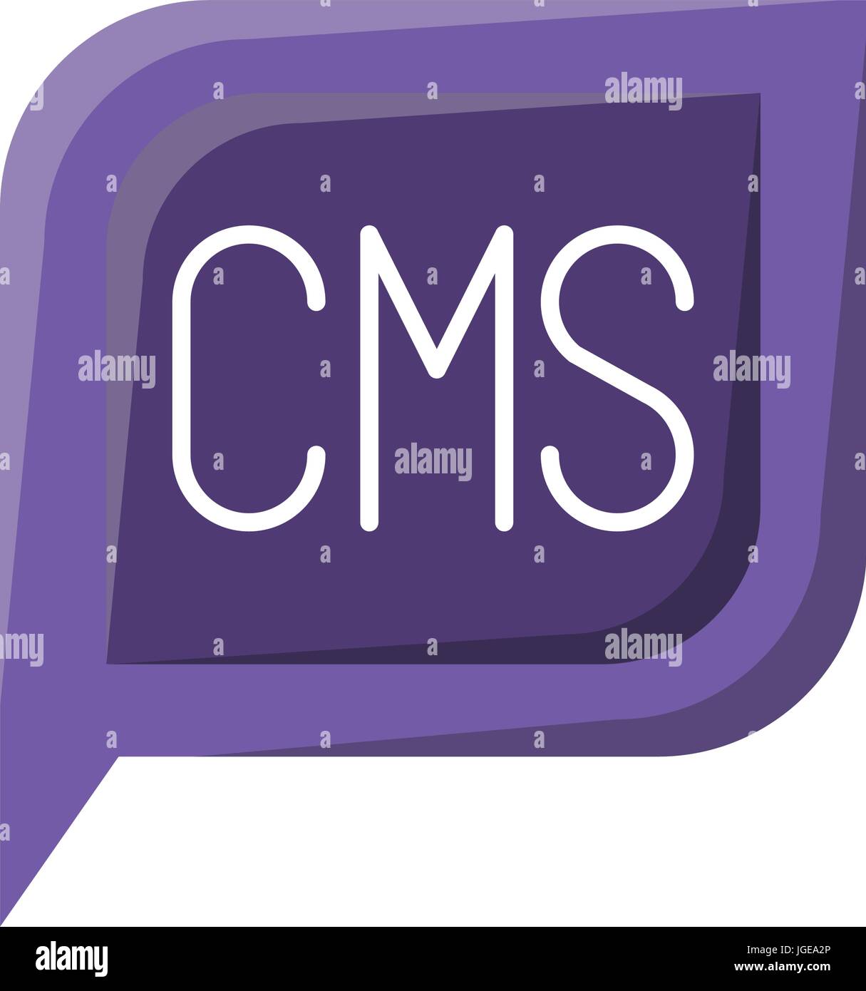 Cms symbol hi-res stock photography and images - Alamy