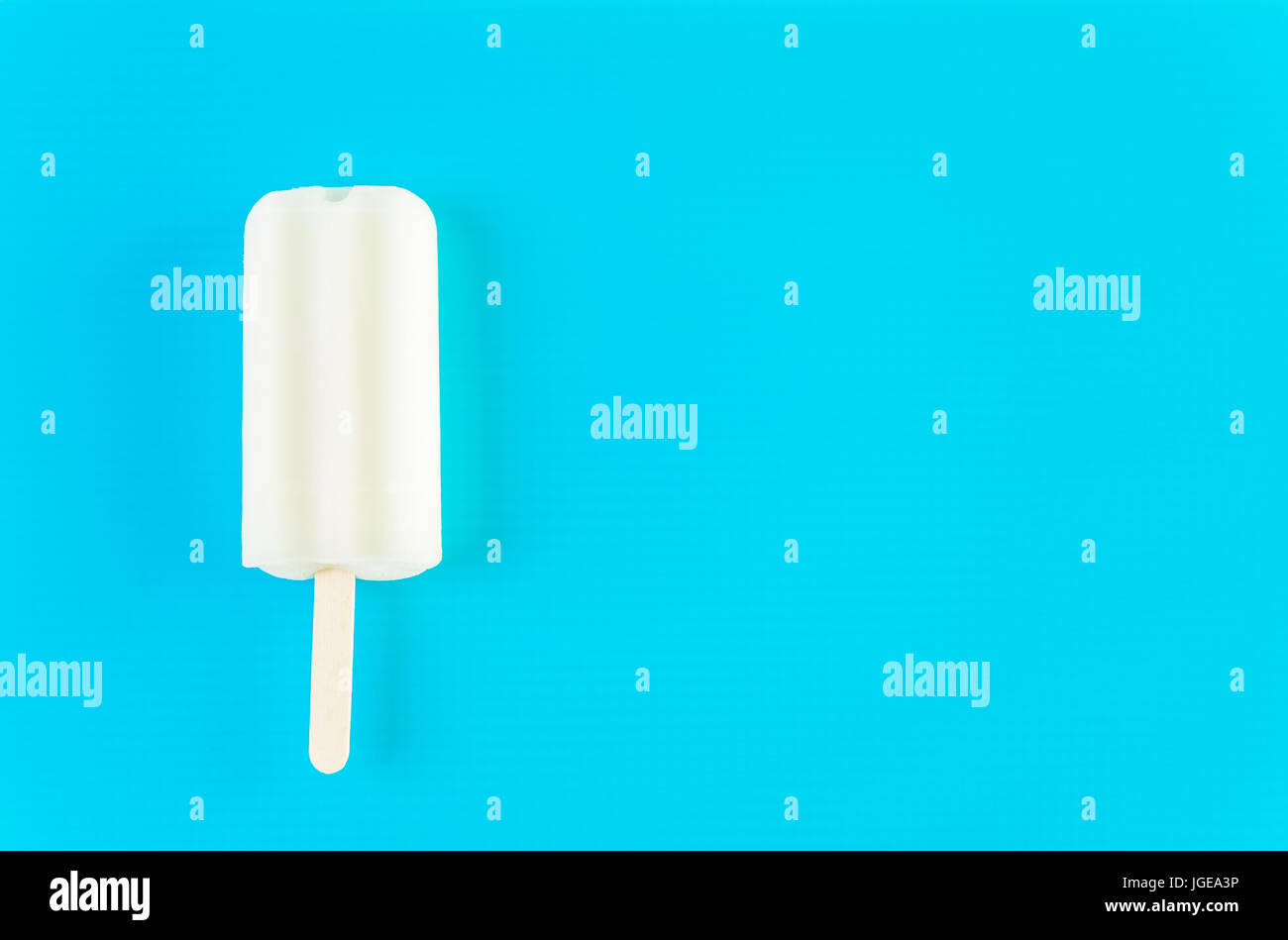 Multicolored fruit ice cream bars on colored background Stock Photo - Alamy