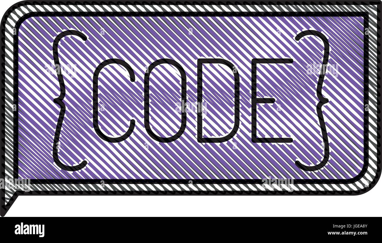 Pencil code Stock Vector Images - Alamy