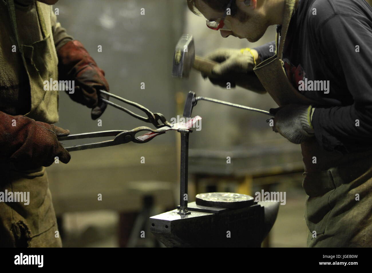 Master blacksmiths hi-res stock photography and images - Alamy