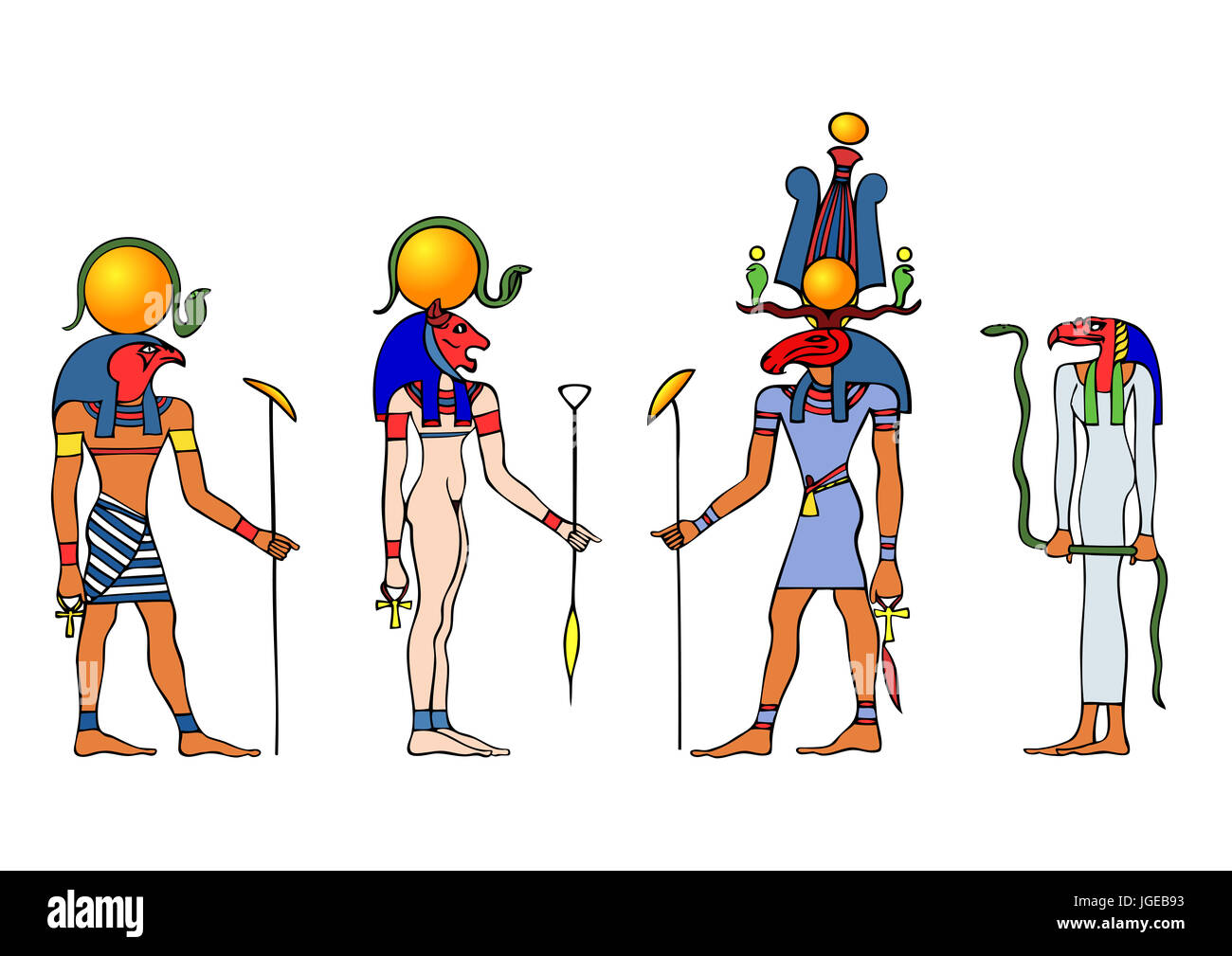 Egypt pharaoh mask Cut Out Stock Images & Pictures - Alamy