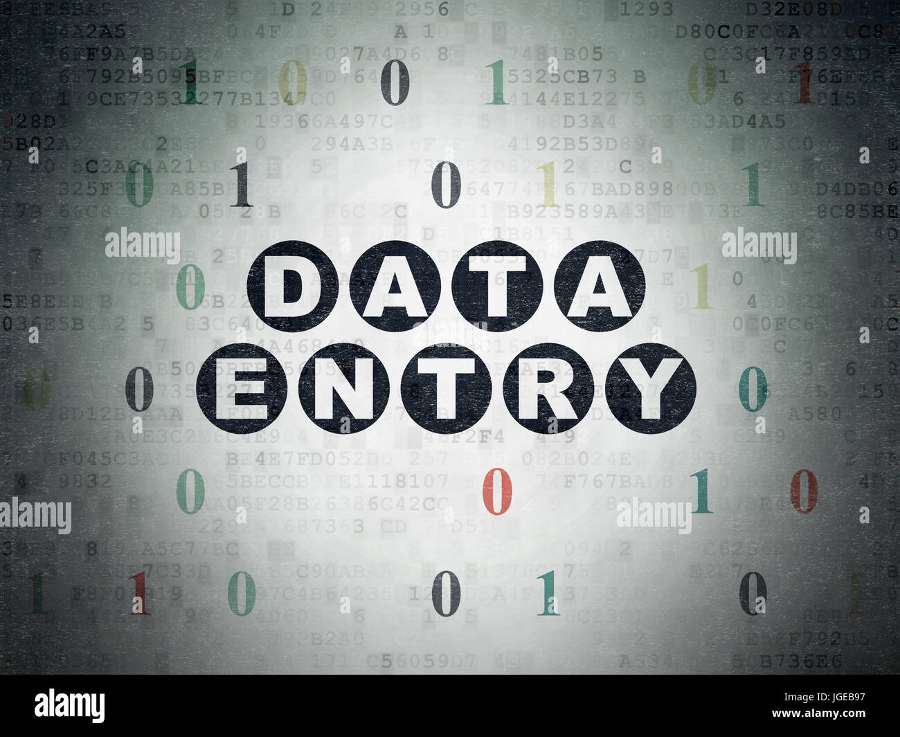 Data concept: Data Entry on Digital Data Paper background Stock Photo ...