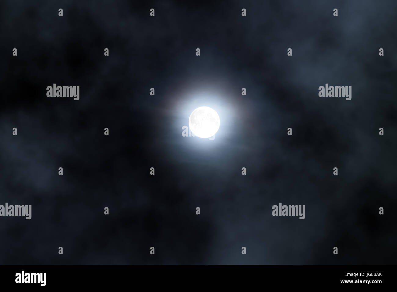 Cloudy night sky hi-res stock photography and images - Alamy