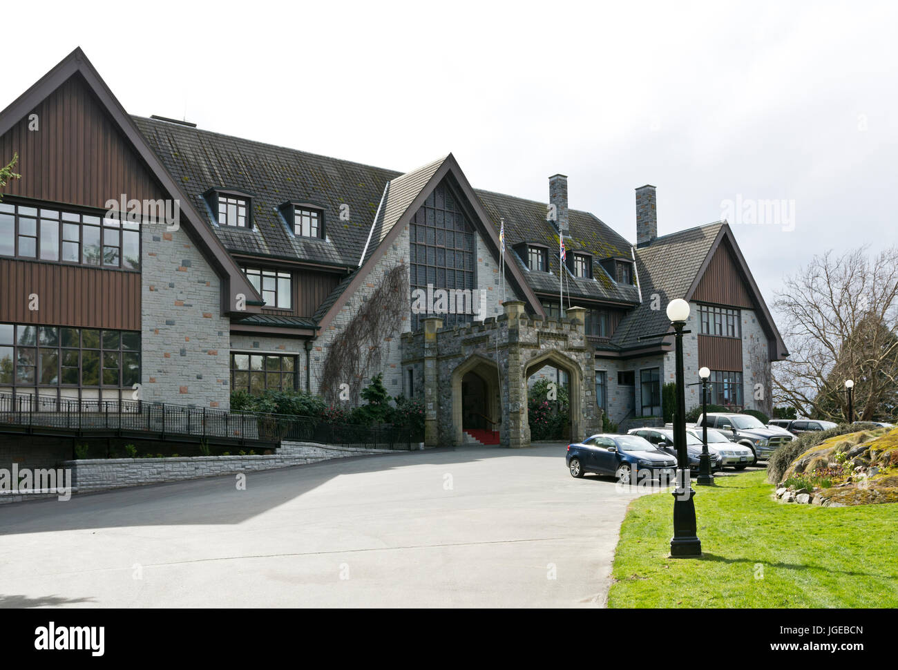 Government house victoria canada hi-res stock photography and images ...