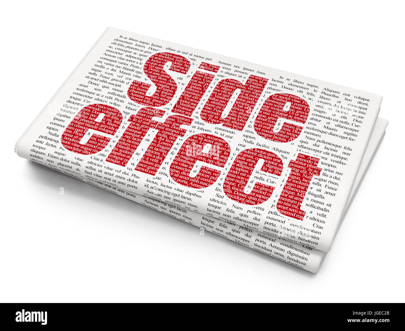 Health concept: Side Effect on Newspaper background Stock Photo - Alamy