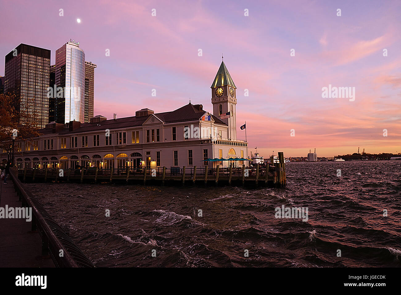 Pier A Harbor House in Manhattan New York Stock Photo - Alamy