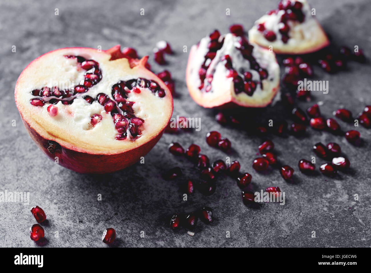 Sweet grenade in the kitchen Stock Photo - Alamy