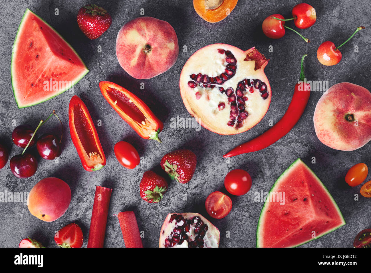 Vegetable red colour hi-res stock photography and images - Alamy